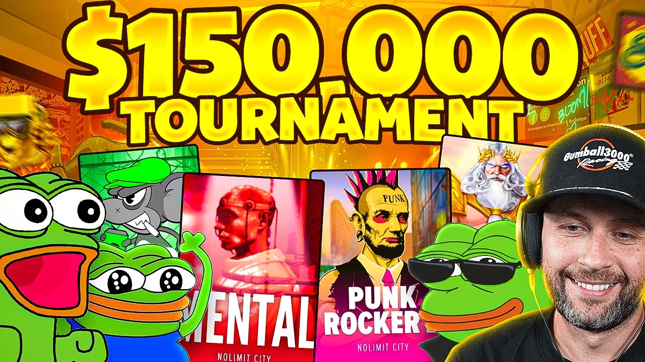 WE DID another CRAZY SLOT TOURNAMENT but we picked OUR TOP 3 SLOTS ...