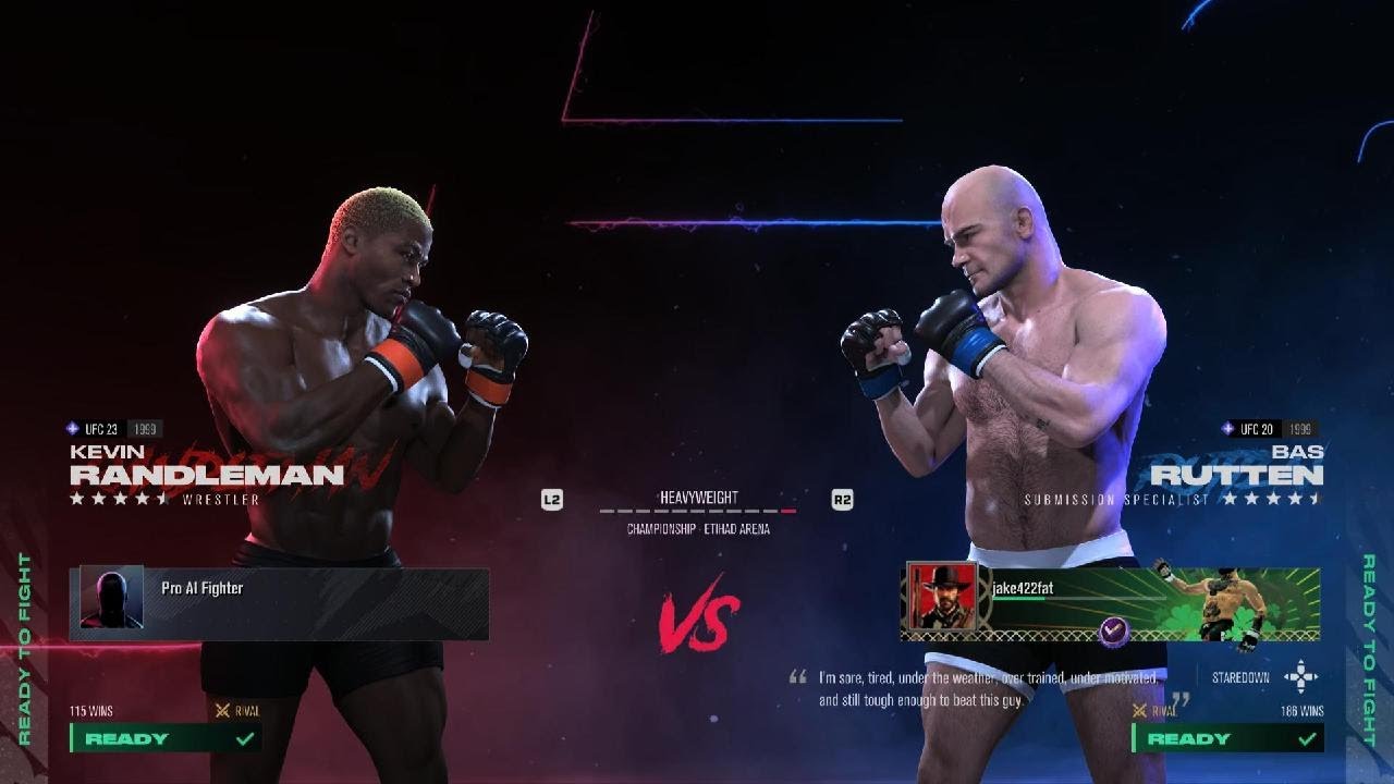 UFC 5 Kevin Randleman vs Bas Rutten - YouTube