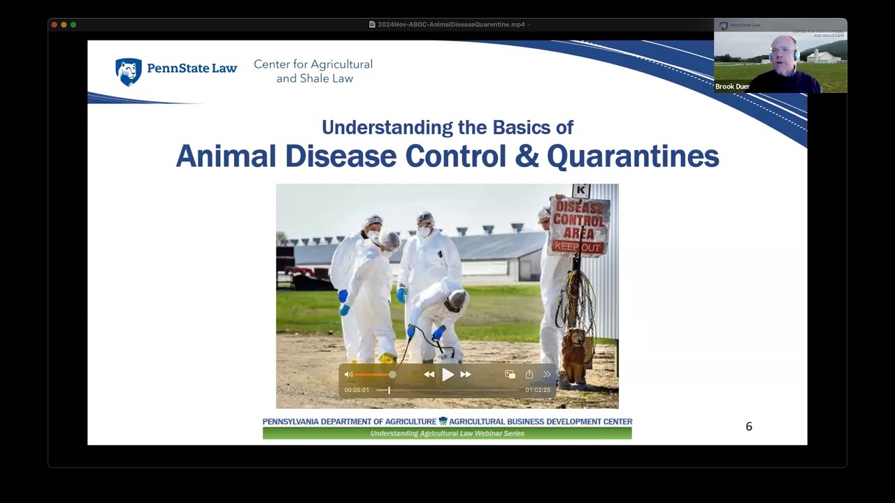 Understanding the Basics of Animal Disease Control & Quarantines - YouTube