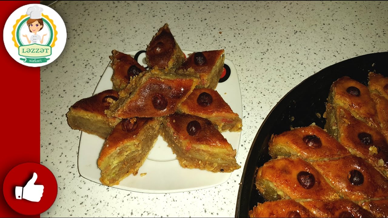 Paxlavanin Hazirlanmasi ( Paxlava Nasıl Yapılır ) - YouTube