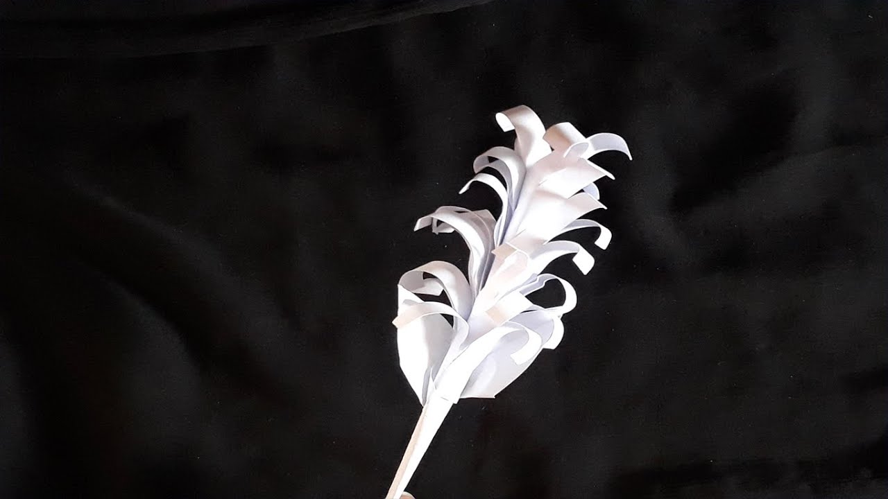 How to Make Paper Bush Easy origami Series - YouTube