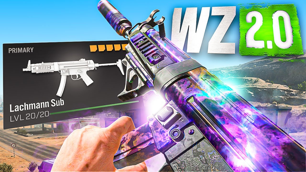 the *NEW* LACHMANN SUB is the BEST SMG in WARZONE 2 (MW2 Warzone 2 ...