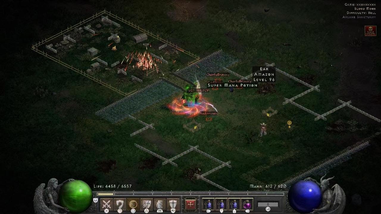 D2R PvP ps5 2 vs 2 vs me alone - YouTube