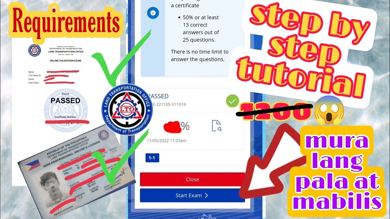 Pano Mag Renew ng Driver's license / Step by Step tutorial @driver's license renewal - YouTube