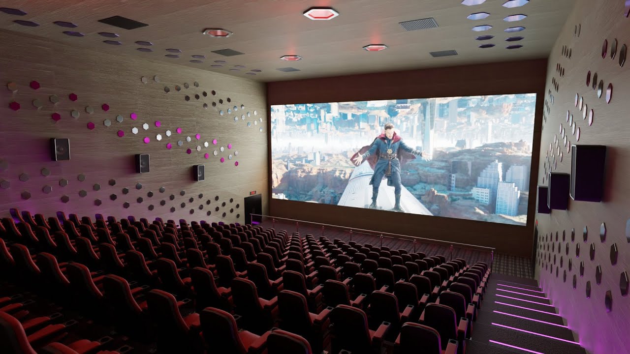 Theater Model In Blender 3.0 Free Project File - YouTube