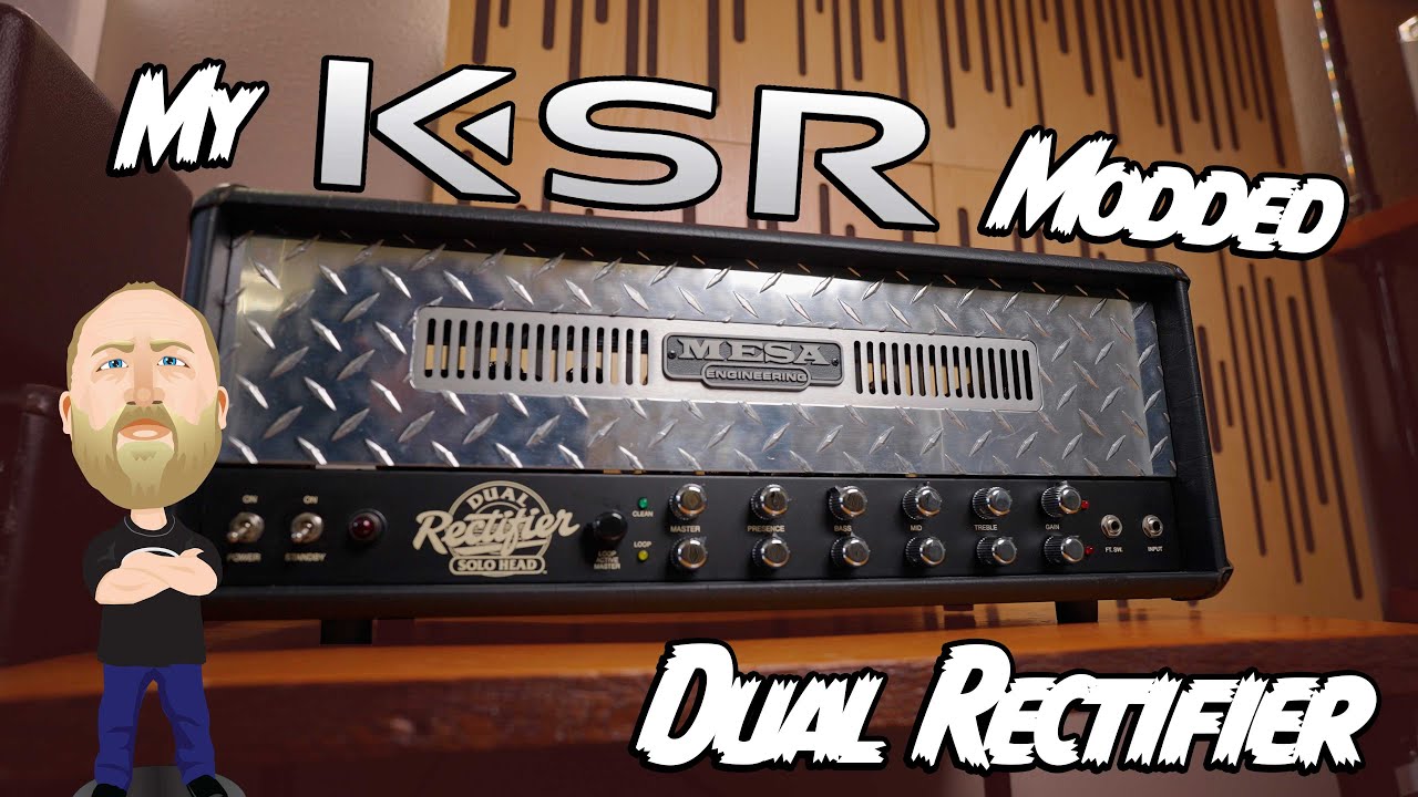 My KSR Modded Dual Rectifier! - YouTube