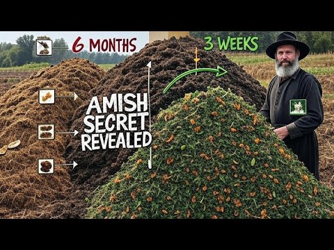 The Amish Composting Secret That Cuts Decomposition Time in Half - YouTube