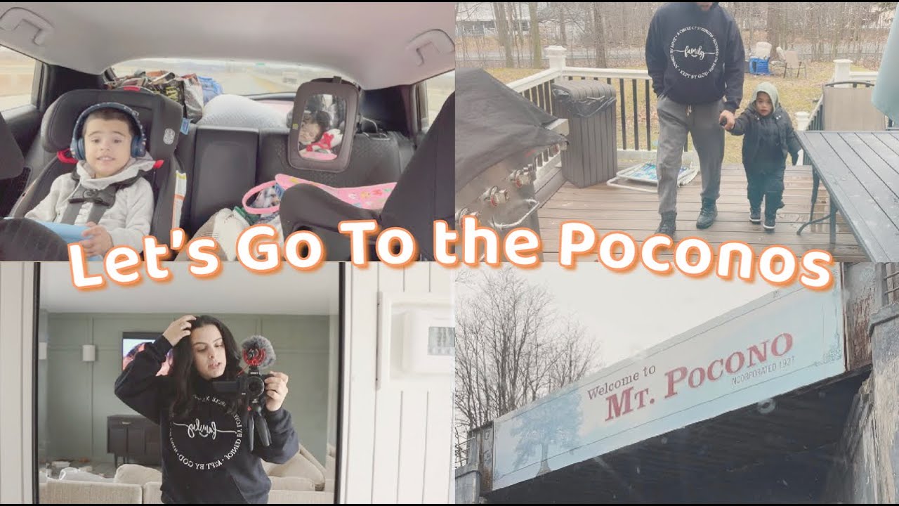 Our First Family Vacation | Trip to the Poconos | GRWM | Stay At Home Mom of Two | Alyssa ...