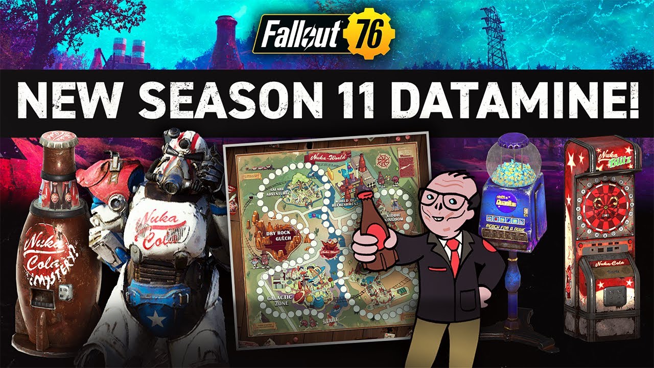 AMAZING NEW DATAMINE for Nuka-World Season 11 - Fallout 76 - YouTube