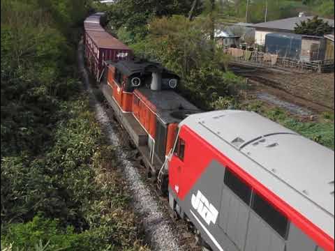 DF200-116 新製慣熟運転 片エンジンフルノッチ起動 (2009.5.16) - YouTube