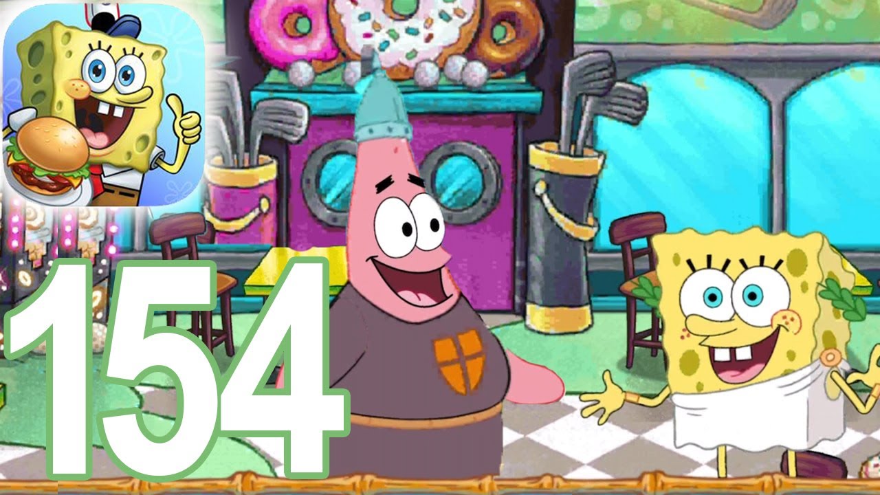 SpongeBob: Krusty Cook-Off - Hole In One Level 21 - 30 - Gameplay Video ...