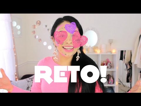 RETO♡ MIXED UP Makeup Challenge! - YouTube