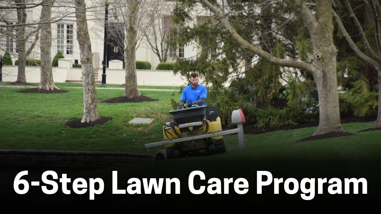 Calvin Landscape's 6-Step Lawn Care Treatment Program - YouTube