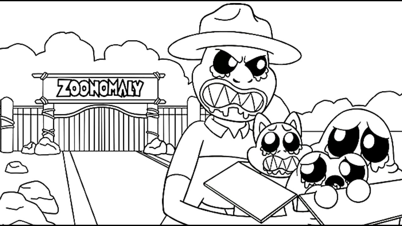 SAVED BY ZOOKEEPER // Cartoon Animation // How to draw Zoonomaly ...