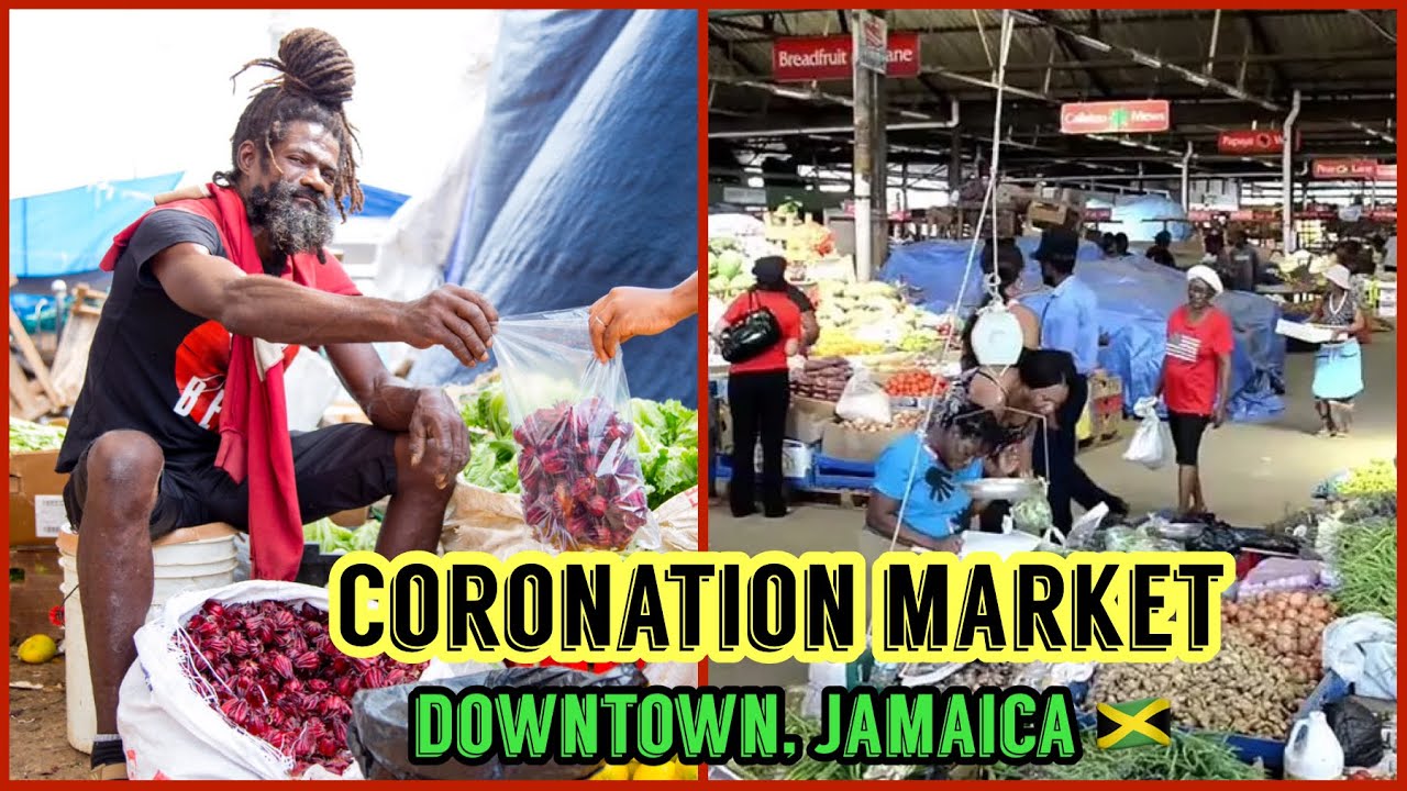JAMAICA CORONATION MARKET DURING CHRISTMAS TIME | SHOPPING DOWNTOWN ...