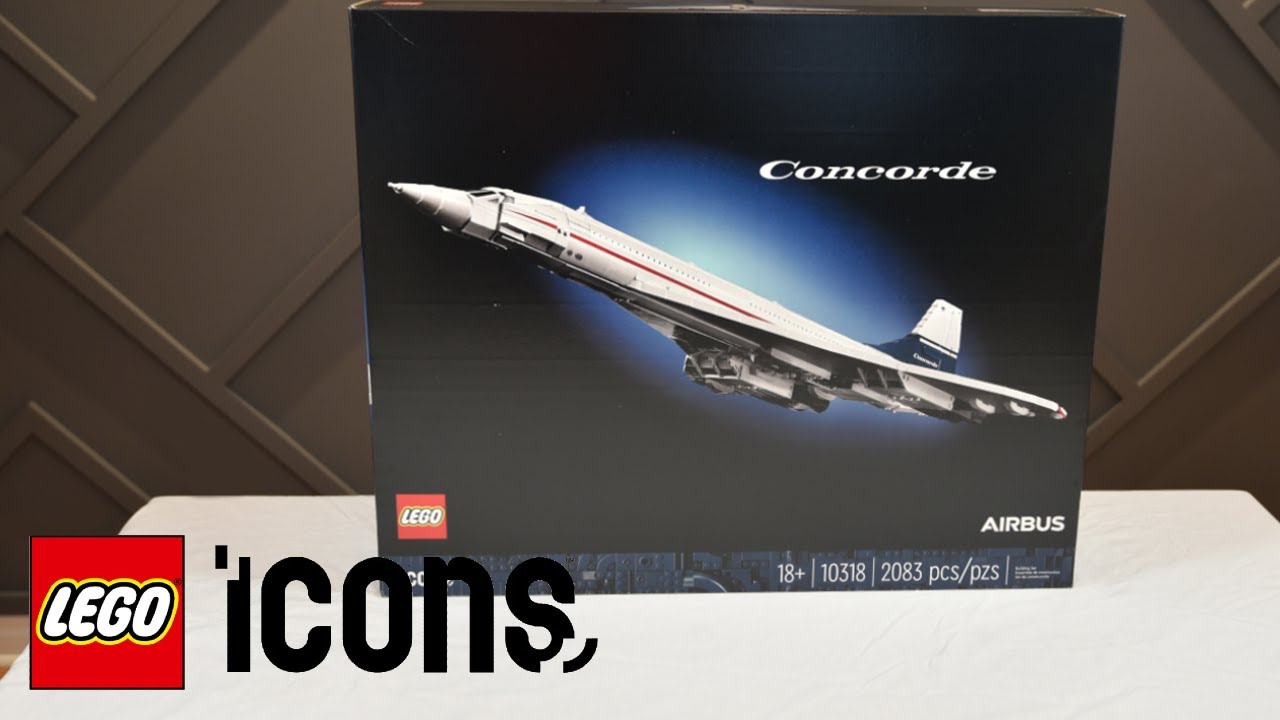 🔴LIVE | Lego Concorde Full Build! - Part 1 - YouTube
