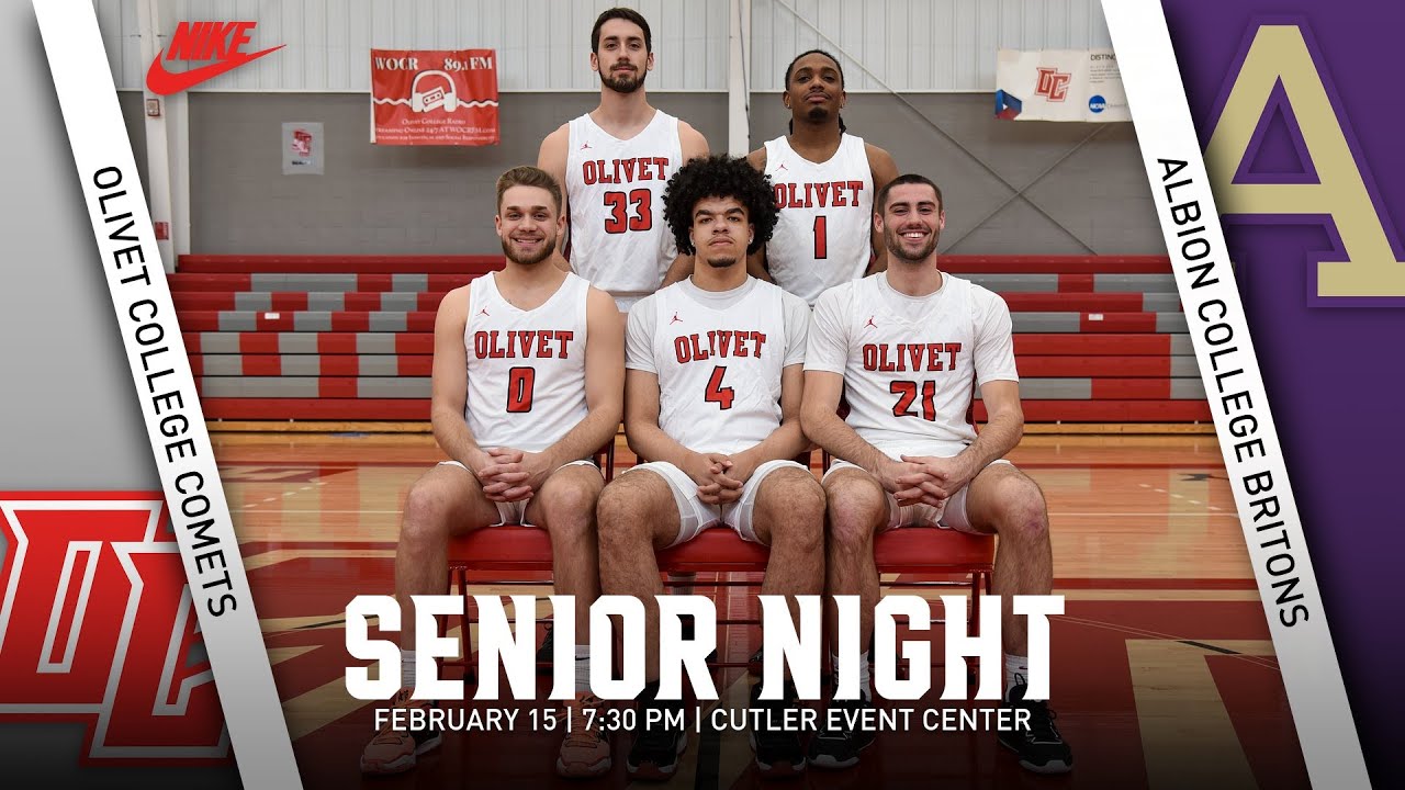 NCAA Division III Men's Basketball: Albion College at Olivet College ...