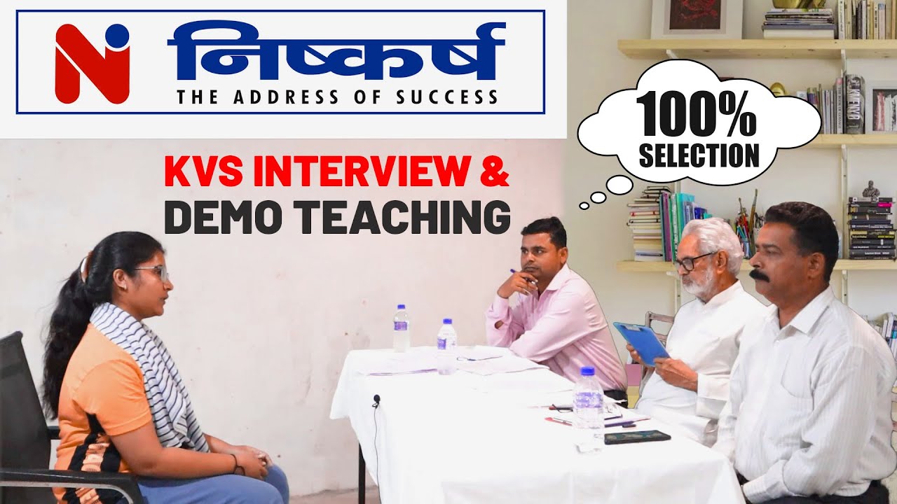 KVS Mock Interview & Demo Teaching | #interview ऐसे दे | #prt #tgt #pgt ...