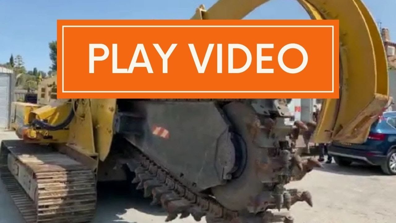 Used Trencher Vermeer T650 - YouTube