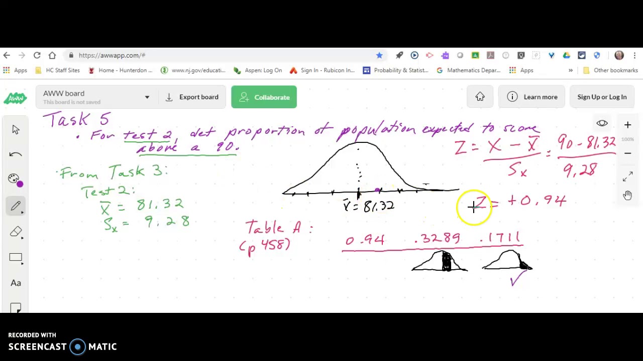 Statistics 1 Exam 1 Task 5 Walkthrough - YouTube