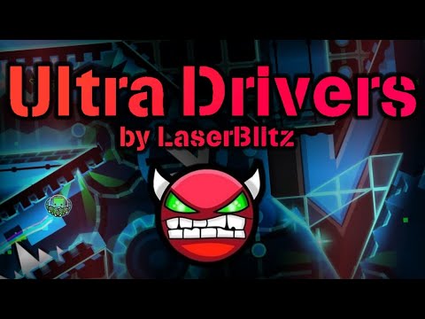 Geometry Dash: Ultra Drivers 100% (Hard Demon) - YouTube