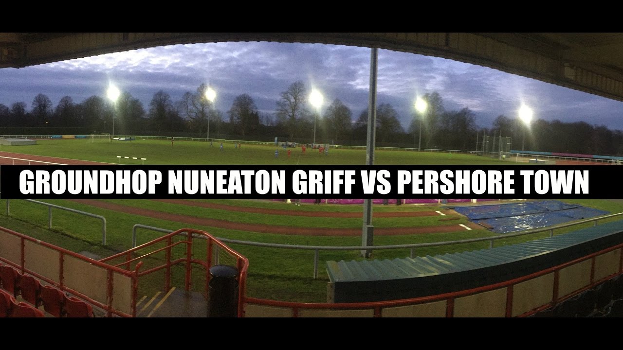 Groundhop Nuneaton Griff VS Pershore Town / Pingles Stadium - YouTube