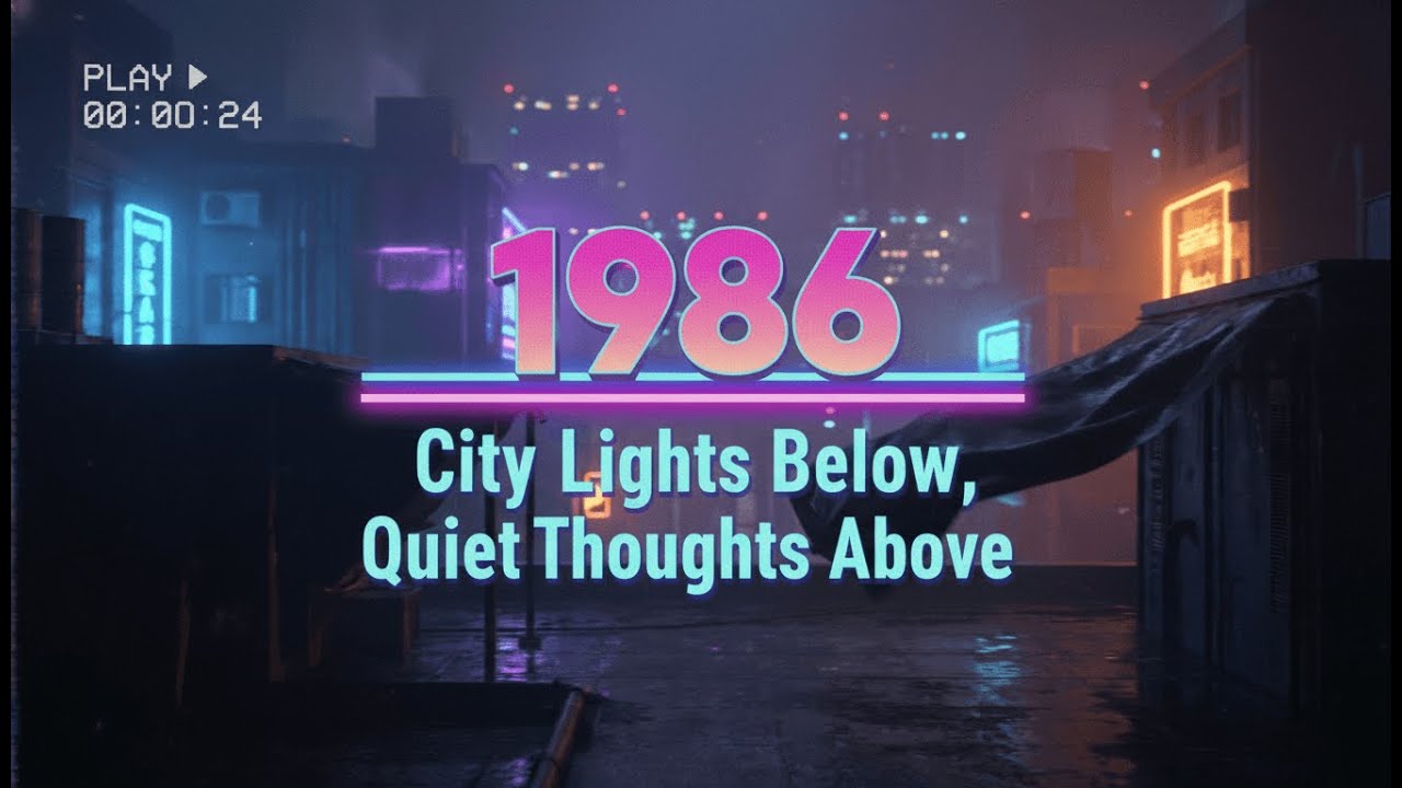 Back to 1986 – City Lights Below, Quiet Thoughts Above | Retro Synth ...