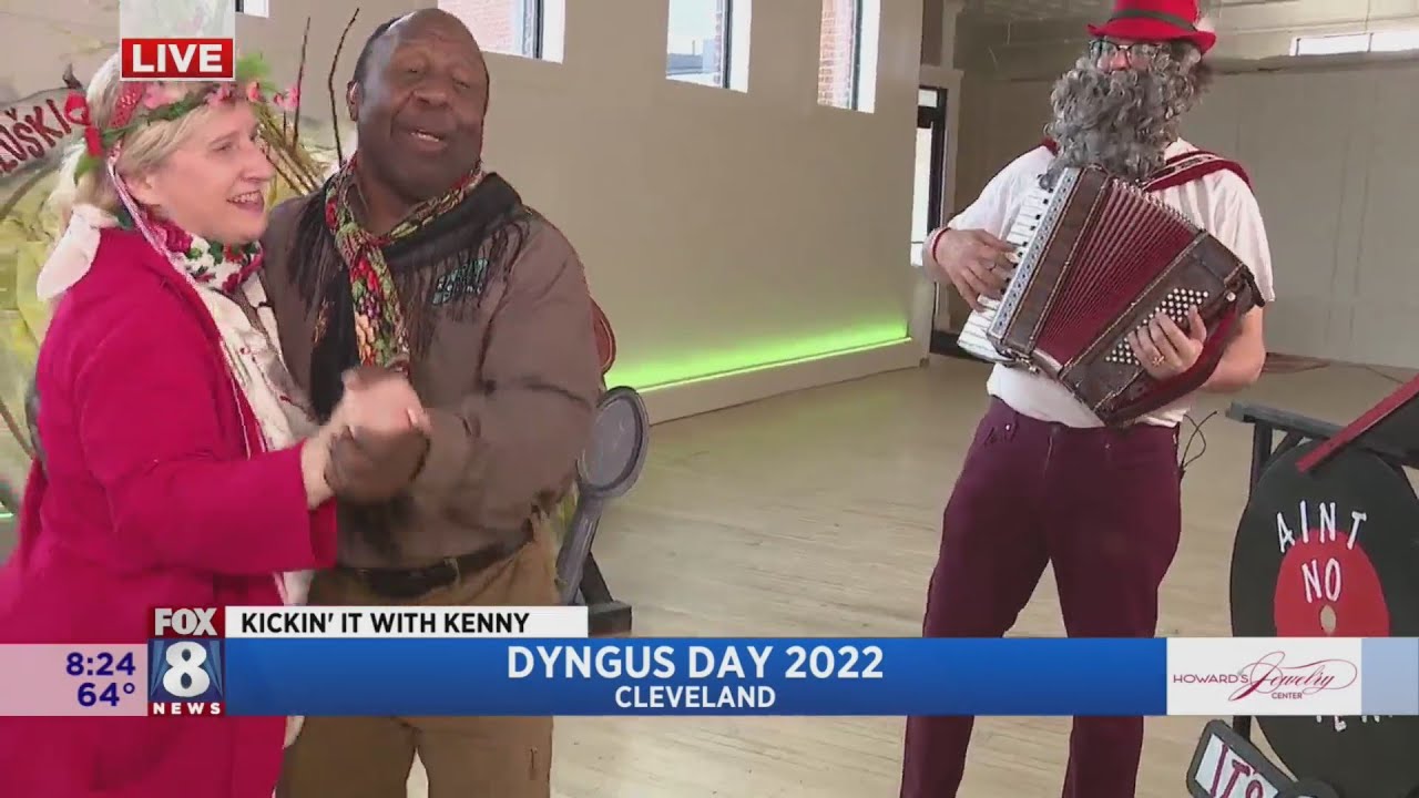 Kenny helps us get ready for Dyngus Day - YouTube