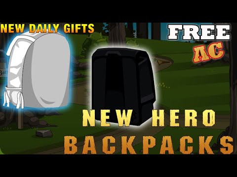 AQW NEW HERO CASUAL / STURDY BLACK & WHITE BACKPACK ( AC TAGGED DAILY ...