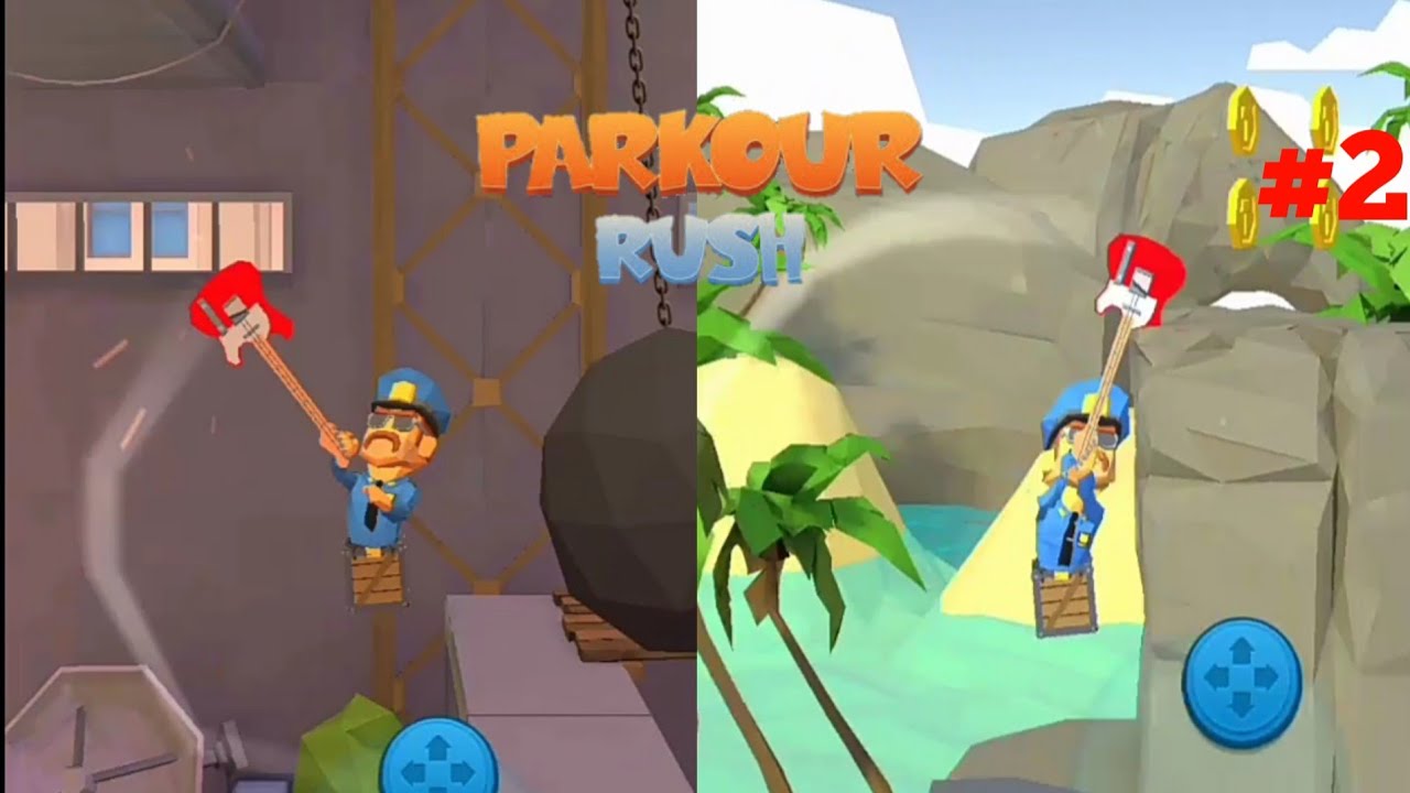 Hampir gua banting ni hp gara gara main ni game - parkour rush PVP ...