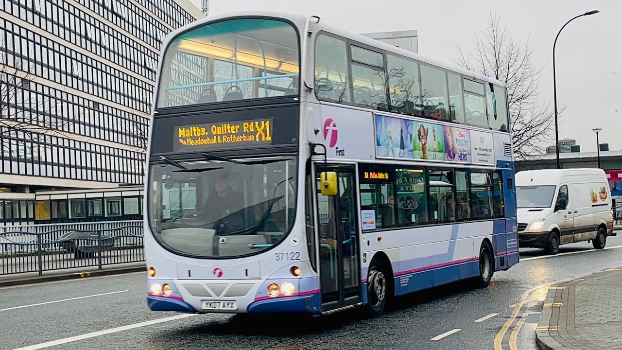 First Bus Sheffield 37122 X First Leeds & First Potteries On X1 From ...