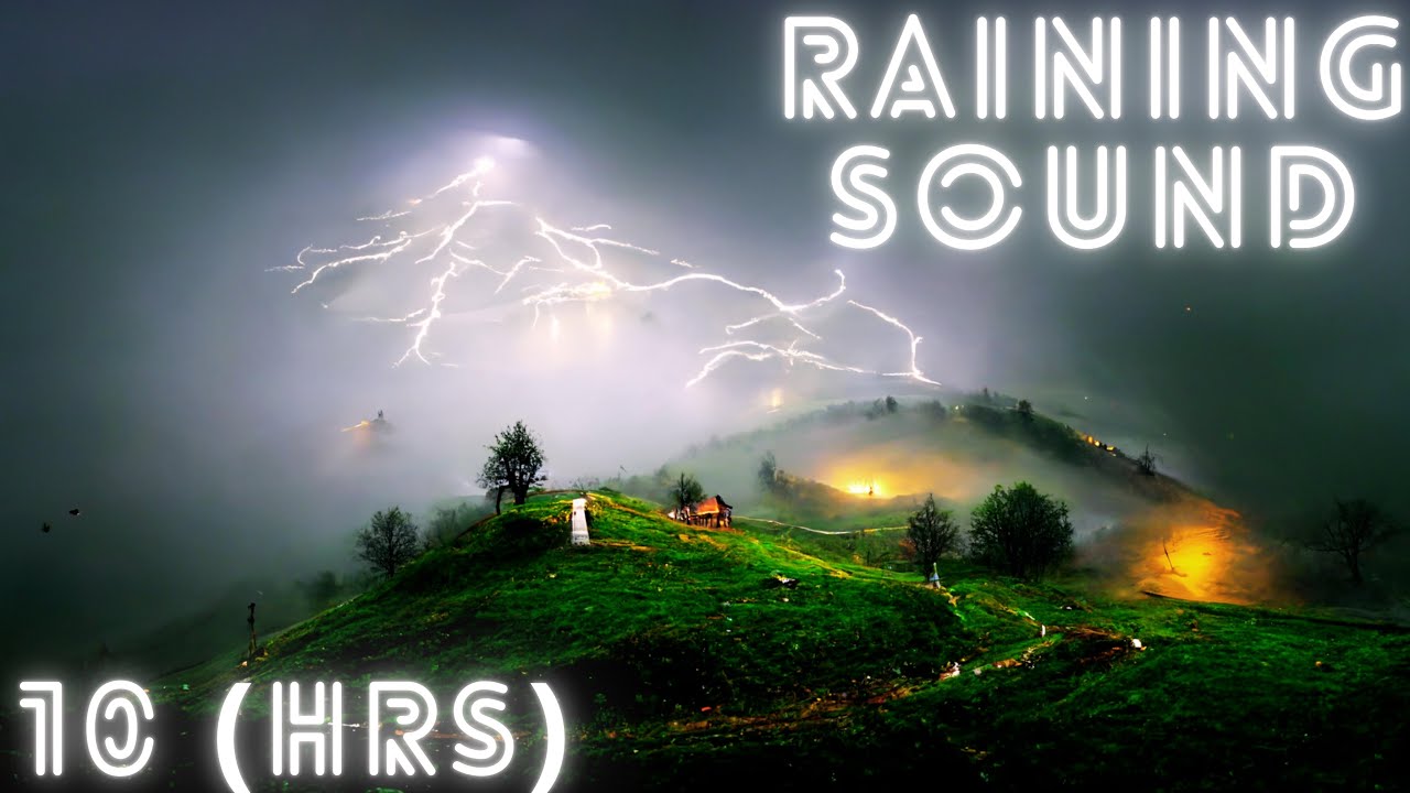 Soothing Rain Sounds For Relaxation And Sleep 10 Hours Youtube