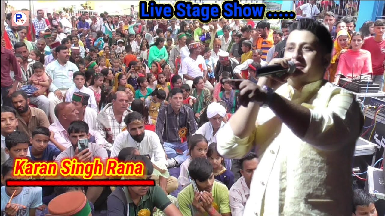 Karan Rana Live Stage Show with Shubhi Band Naag Mandir Jatar Jauwa ...