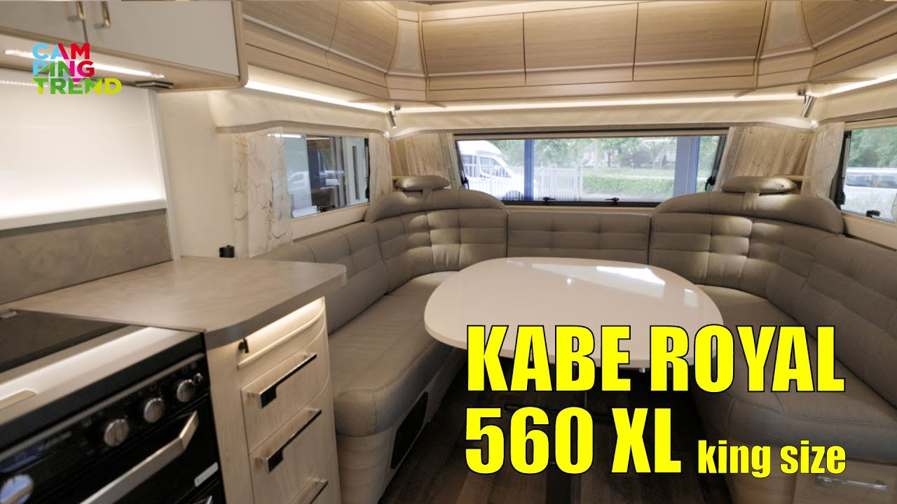 KAMPEREN BIJ -50 IS EEN EITJE! - KABE ROYAL 560 XL KING SIZE ...
