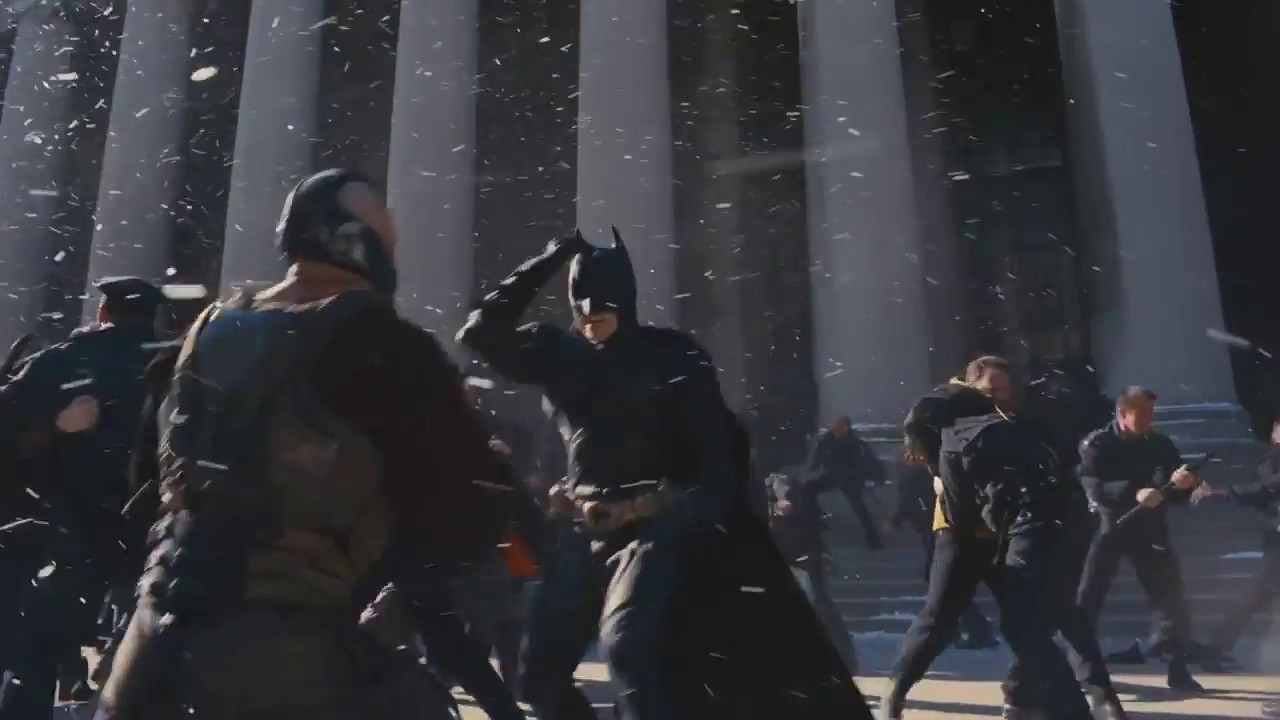 Batman Trilogy - Fight Scenes - YouTube