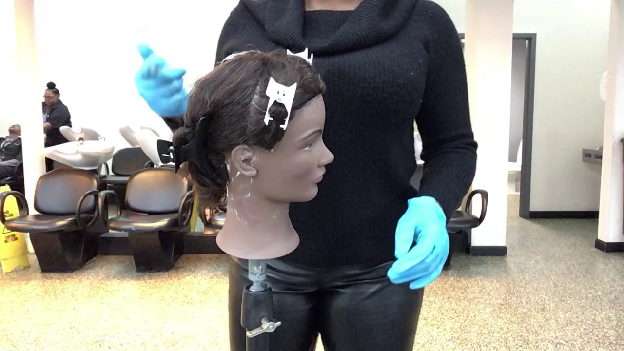 Virgin Lightener and Color Retouch Application - YouTube