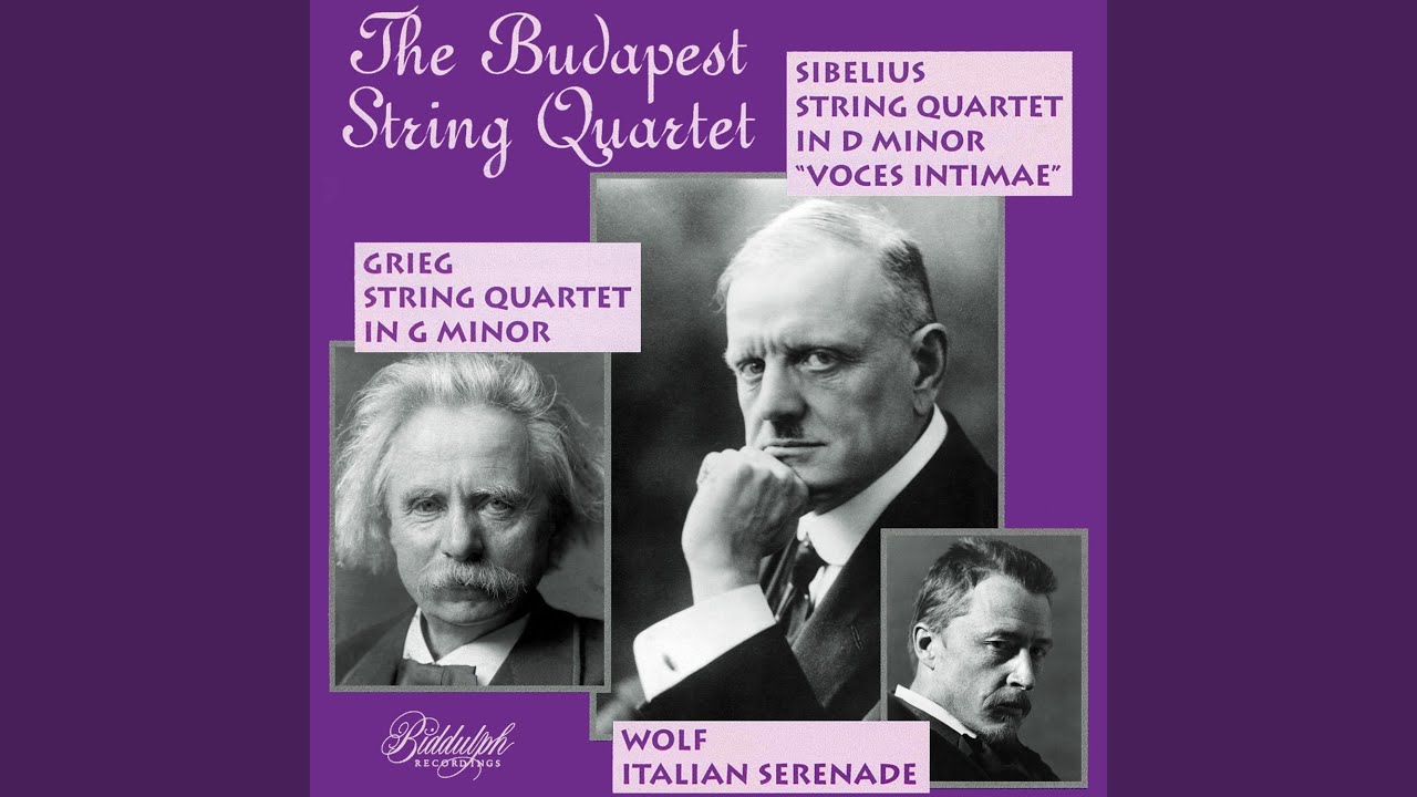String Quartet in G Minor, Op. 27: III. Intermezzo. Allegro molto ...