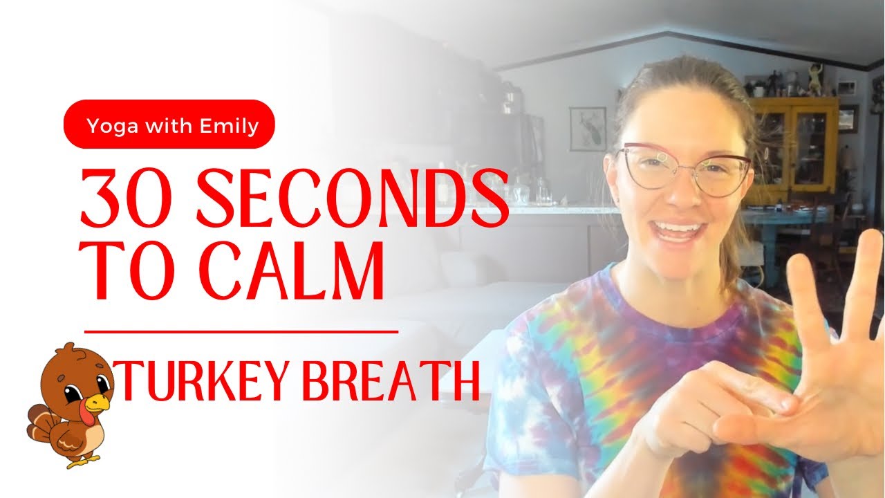 How to Relax in Under 30 Seconds | Turkey Breath - YouTube