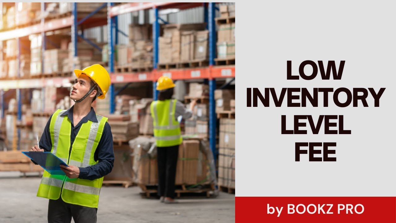 Amazon Low Inventory Level Fee - YouTube