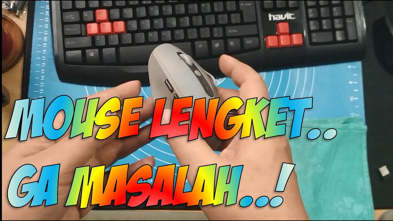 Membersihkan permukaan mouse yg lengket - YouTube