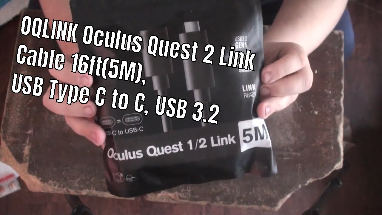 OQLINK Oculus Quest 2 Link Cable 16ft5M, USB Type C to C, USB 3 2 Gen1 ...