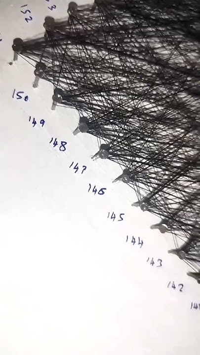 Lord Ganesha Portrait String Art - YouTube