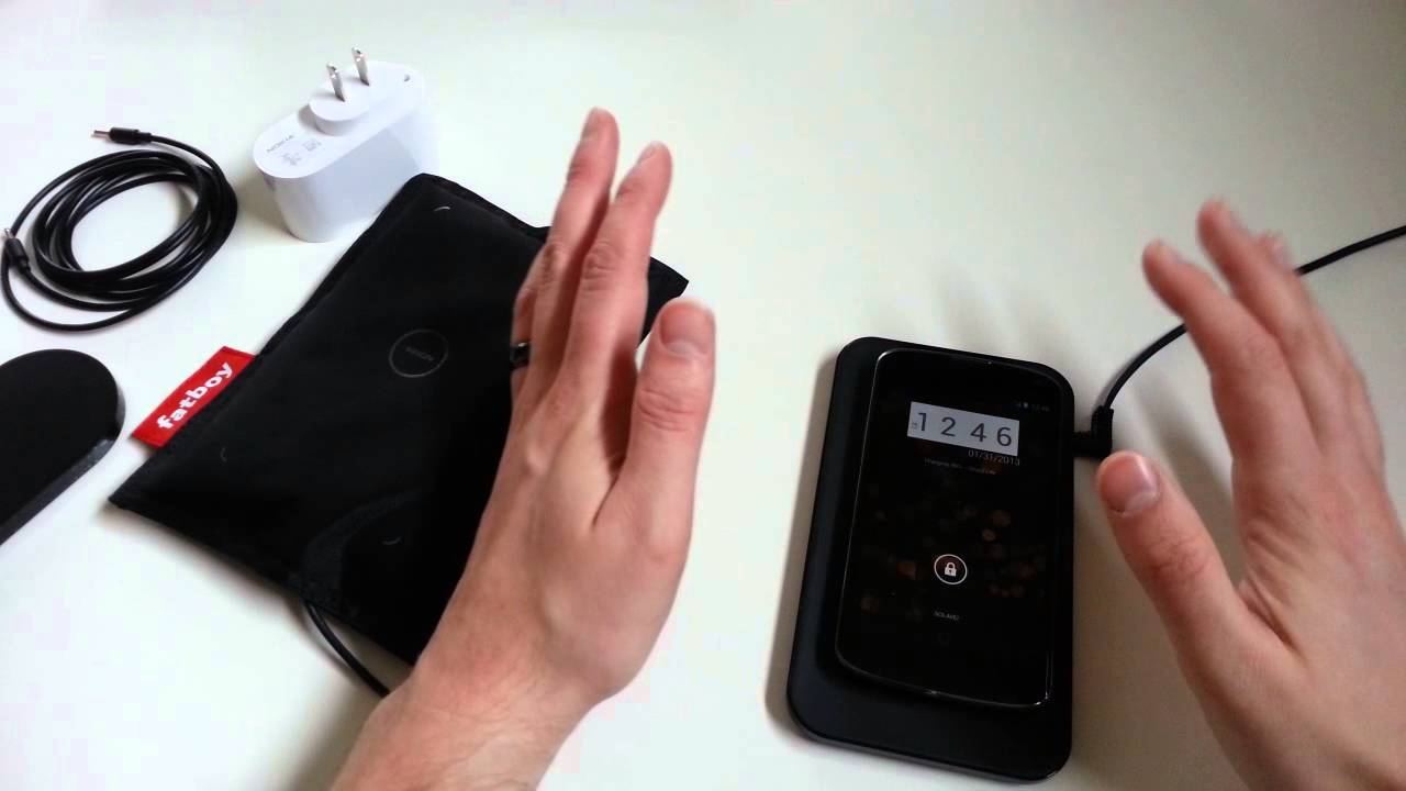 Nexus 4 Wireless Charging Options - Nokia Fatboy Pillow and Others ...