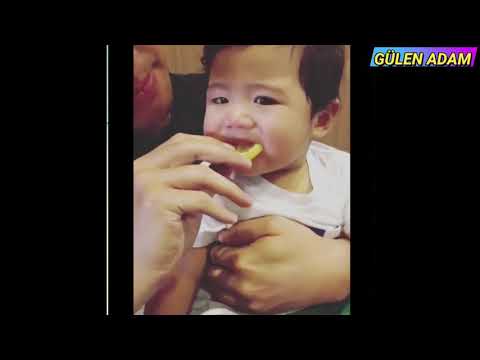 KOMİK LİMON YİYEN BEBEKLER