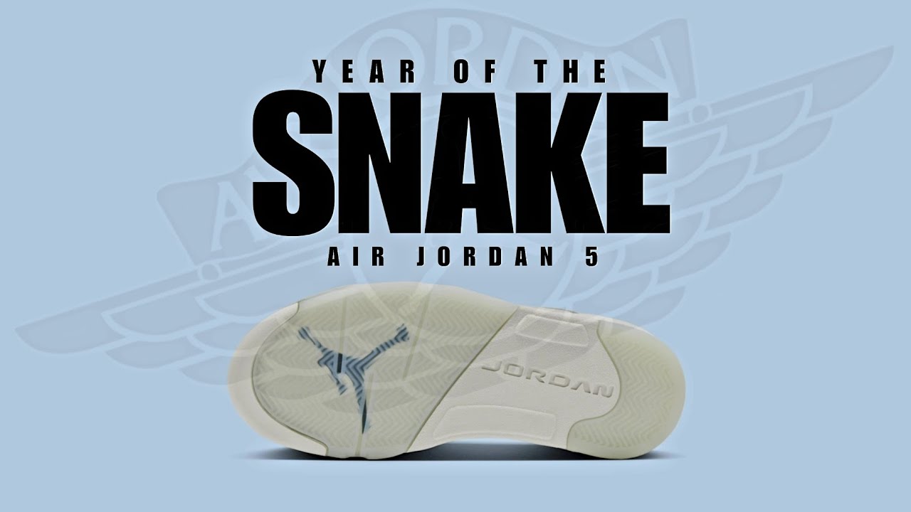 Air Jordan 5 YEAR OF THE SNAKE 2025 SNEAKER REVIEW - YouTube