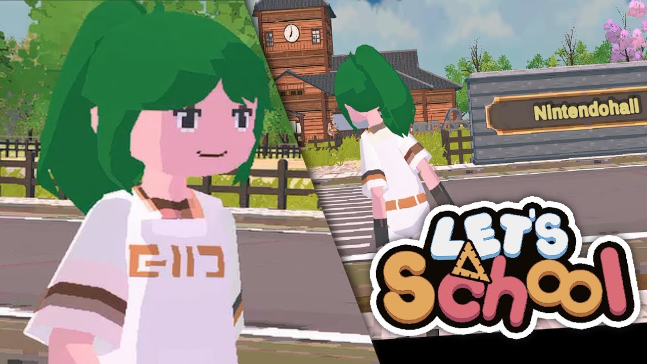 Let's School - Nintendo Switch Gameplay | school management sim games ...
