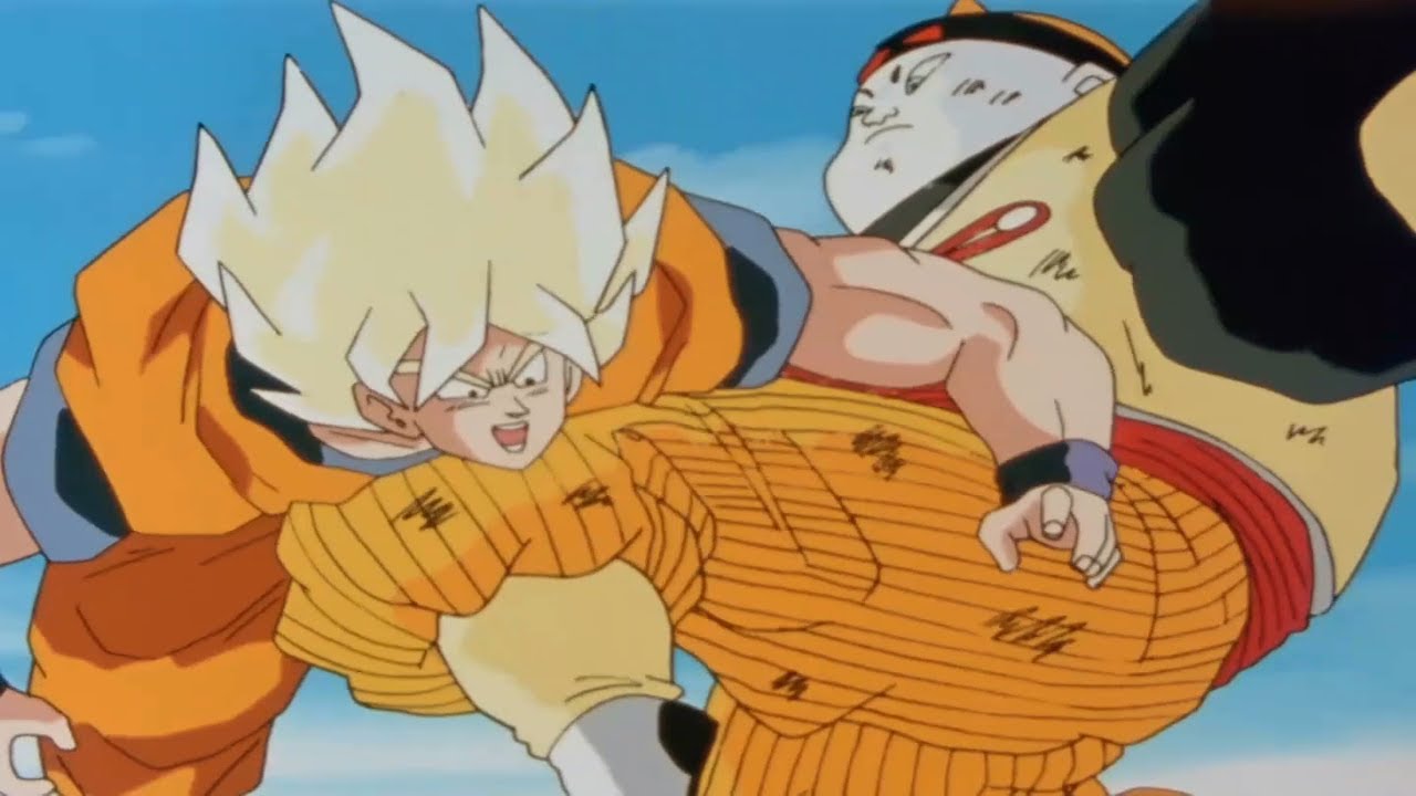 Goku Super Saiyajin Vs Androide 19 (Parte 2) Dragon Ball Z Kai Español ...