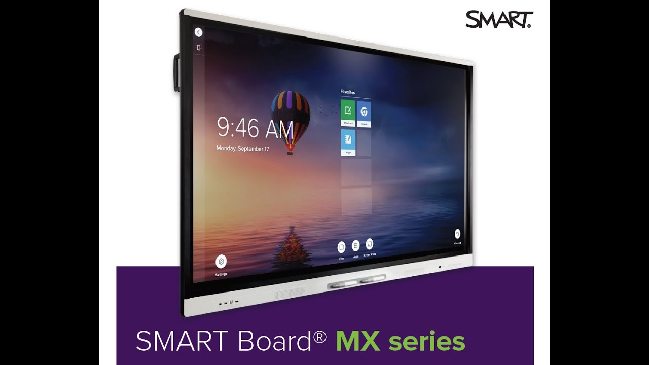 Apresentando Display Interativo - SMART Board MX Series - YouTube
