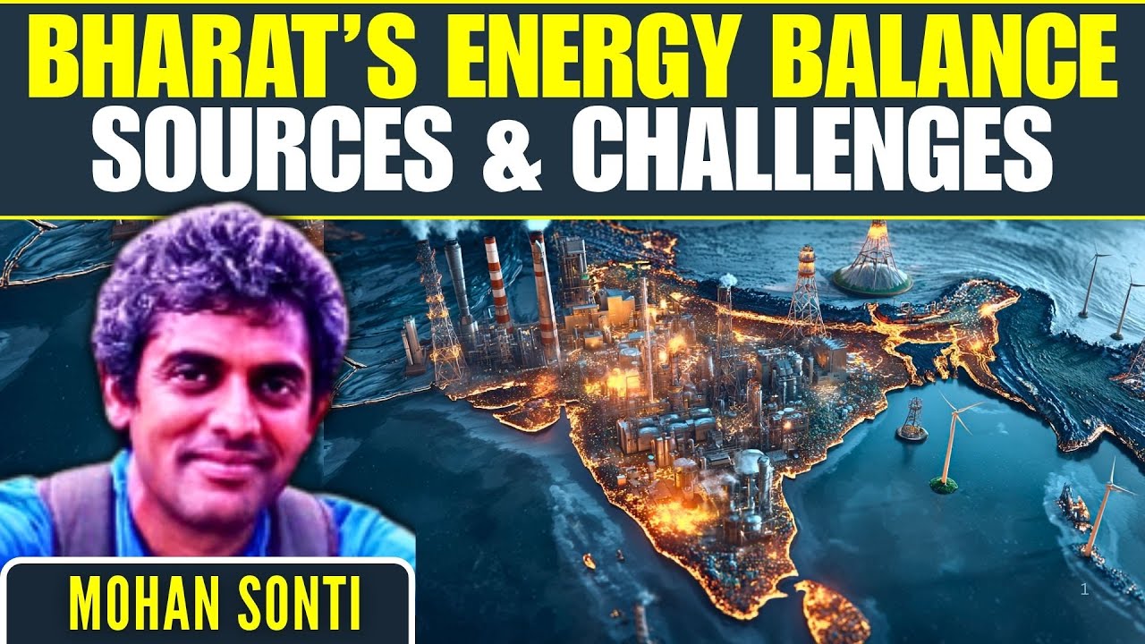 Bharat’s Energy Sources & Challenges: Can We Overcome Them? • Mohan Sonti - YouTube