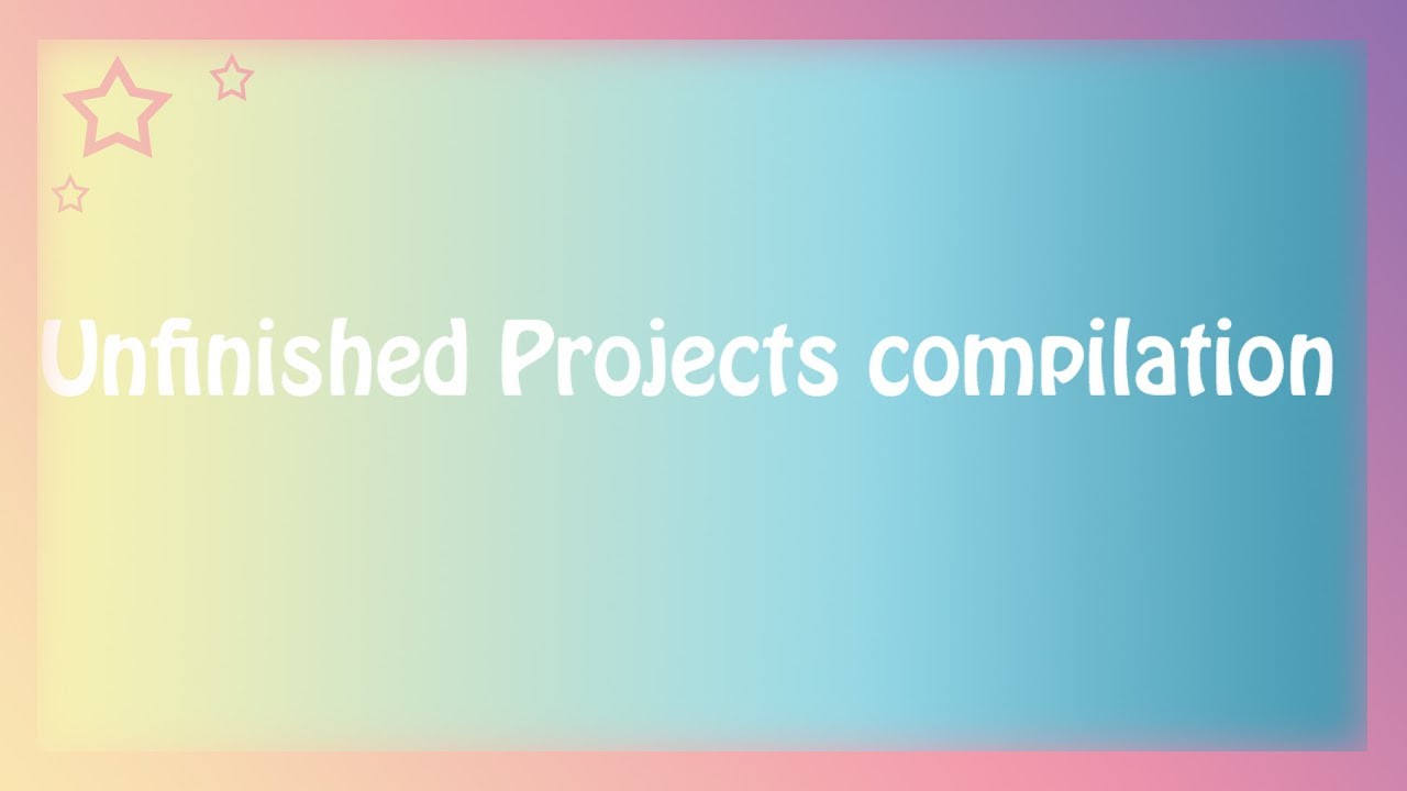 Unfinished Animatics/Animations [Compilation] - YouTube